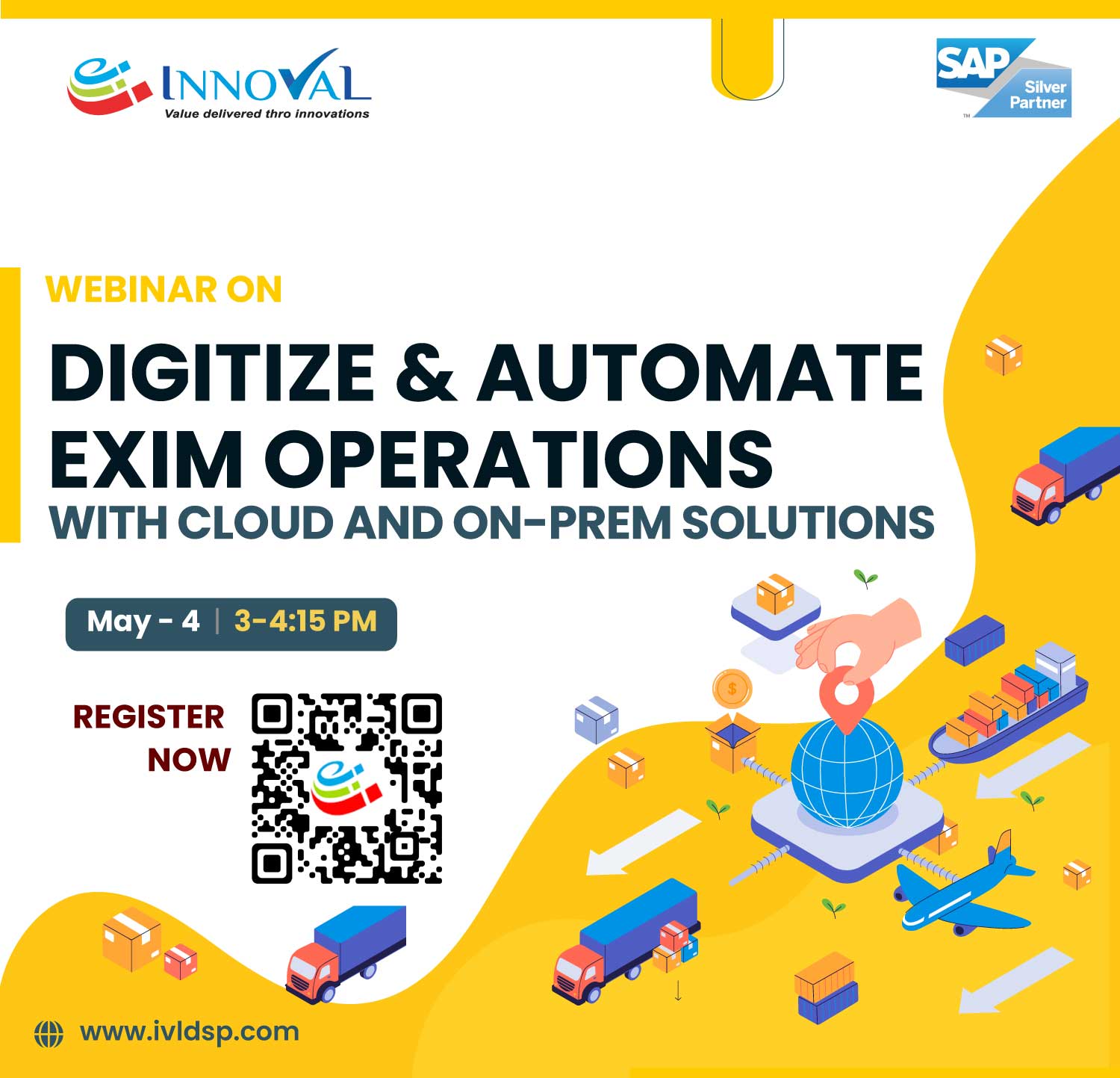 Digitize and Automate EXIM operations with cloud and On-Prem solutions